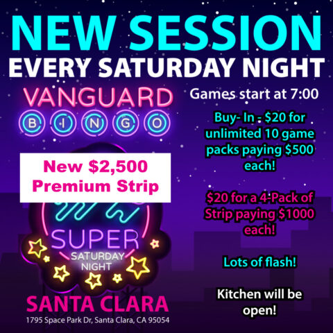 Bingo - Santa Clara Vanguard