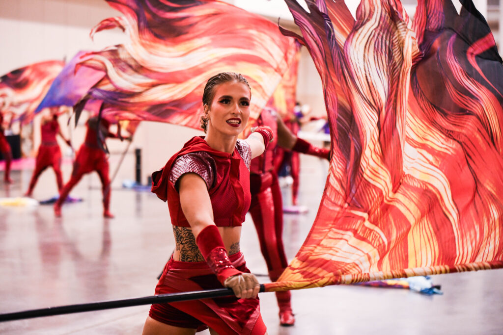 Used - SCV 24 Mvt 2 Flag - Santa Clara Vanguard