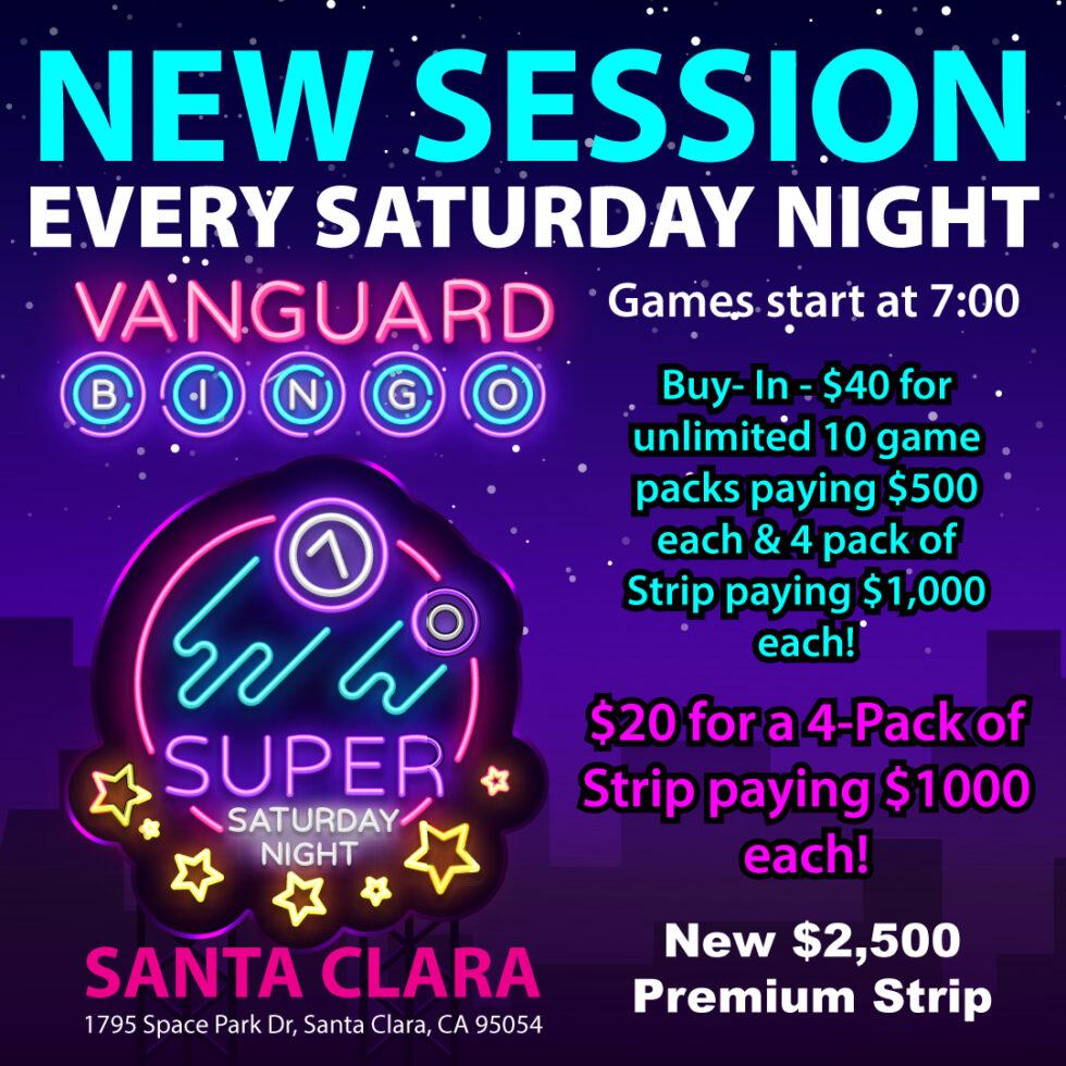 Bingo - Santa Clara Vanguard