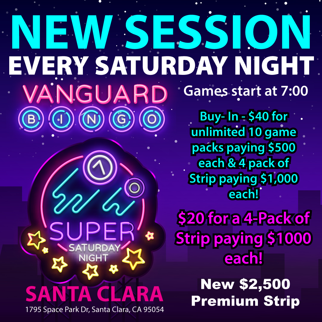 Bingo - Santa Clara Vanguard