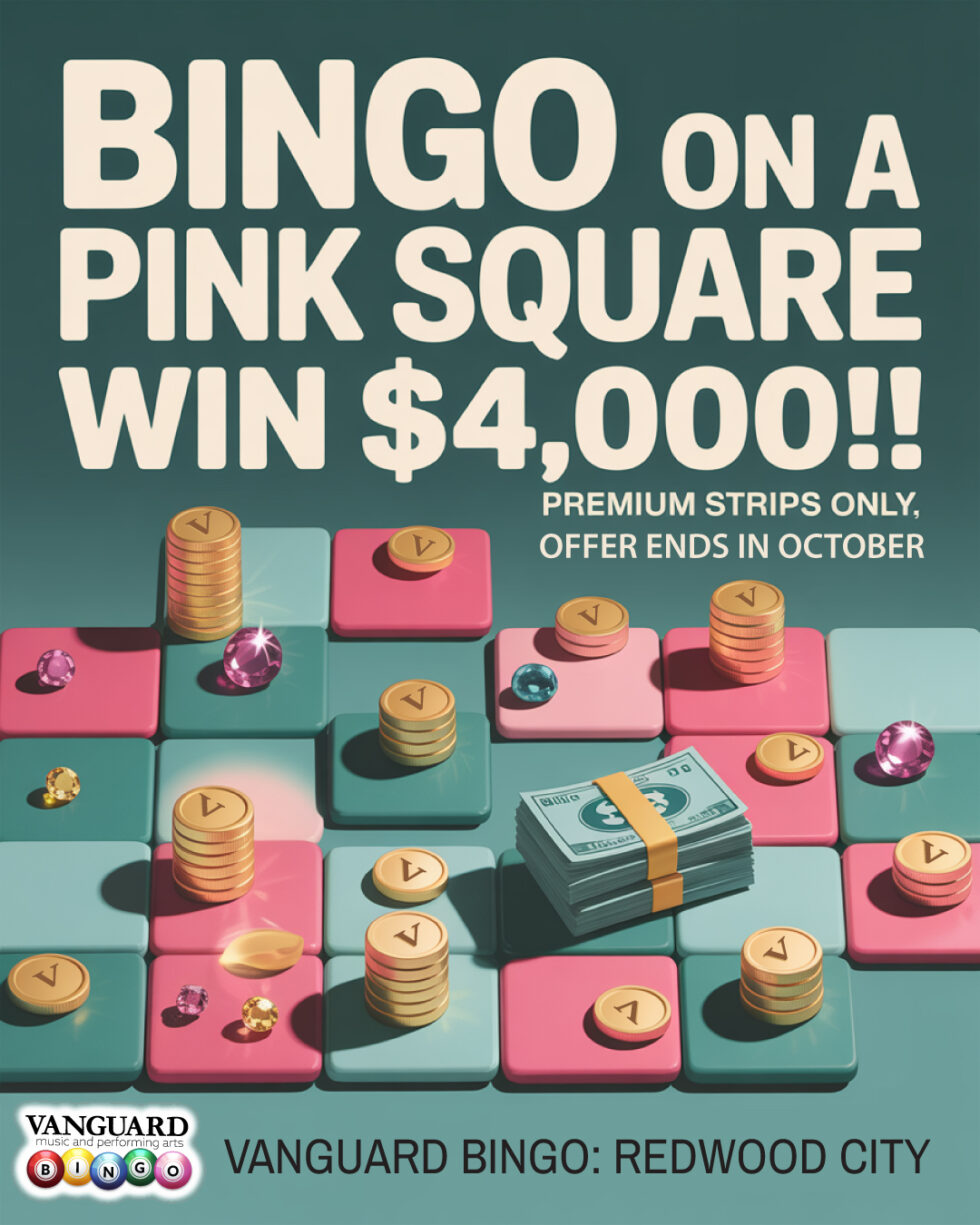 Bingo Redwood City - Santa Clara Vanguard