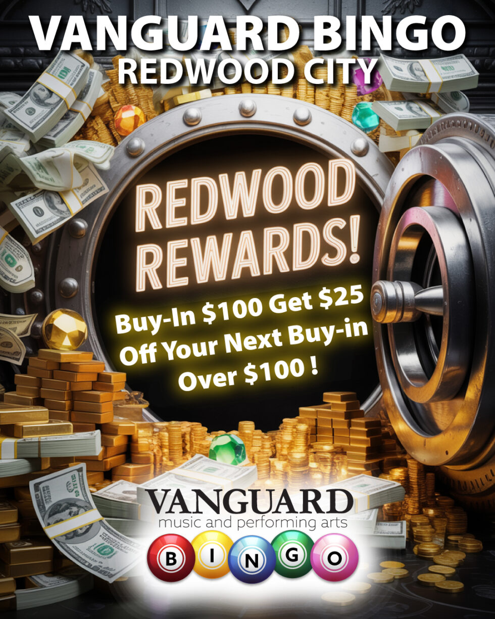 Bingo Redwood City - Santa Clara Vanguard